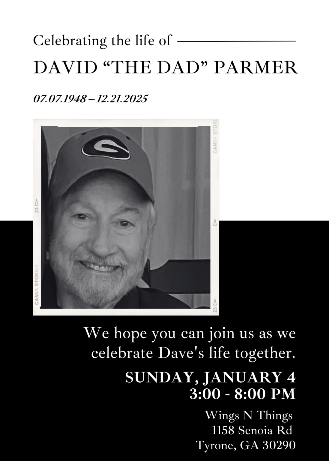 David Earl Parmer - Georgia Cremation